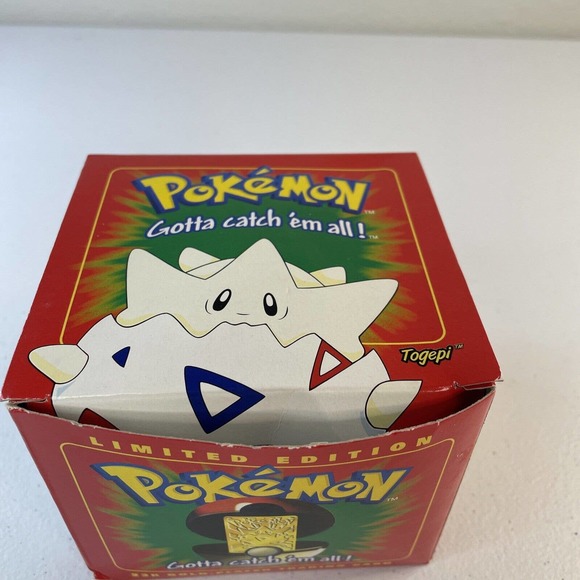 Sweaters | Limited Edition Pokemon Pokeball Togepi 23k Gold Plated ...